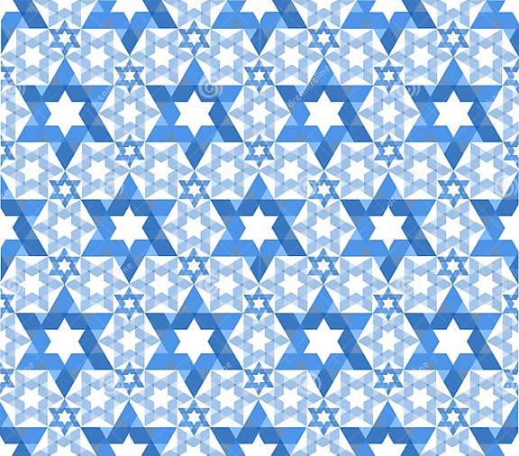 Star of David pattern stock vector. Illustration of shabbat - 53191988