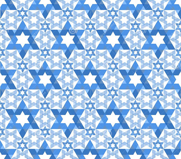 Star of David pattern stock vector. Illustration of shabbat - 53191988