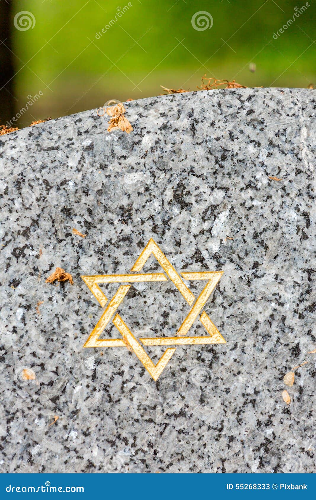 Star of David on the Tombstone Stock Image - Image of hebraica ...