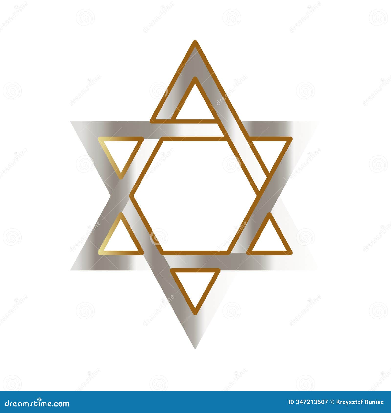 Star of david vector stock illustration. Illustration of religious ...