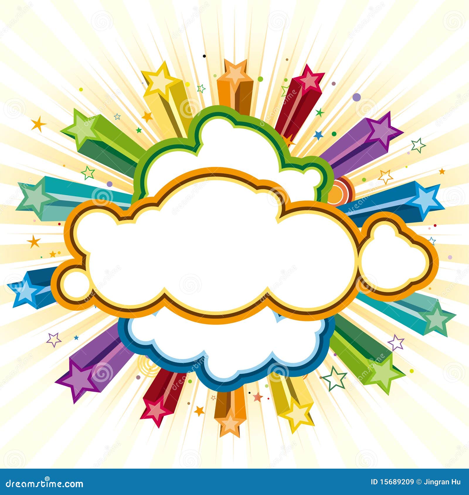 Star with design element stock vector. Illustration of symbol - 15689209