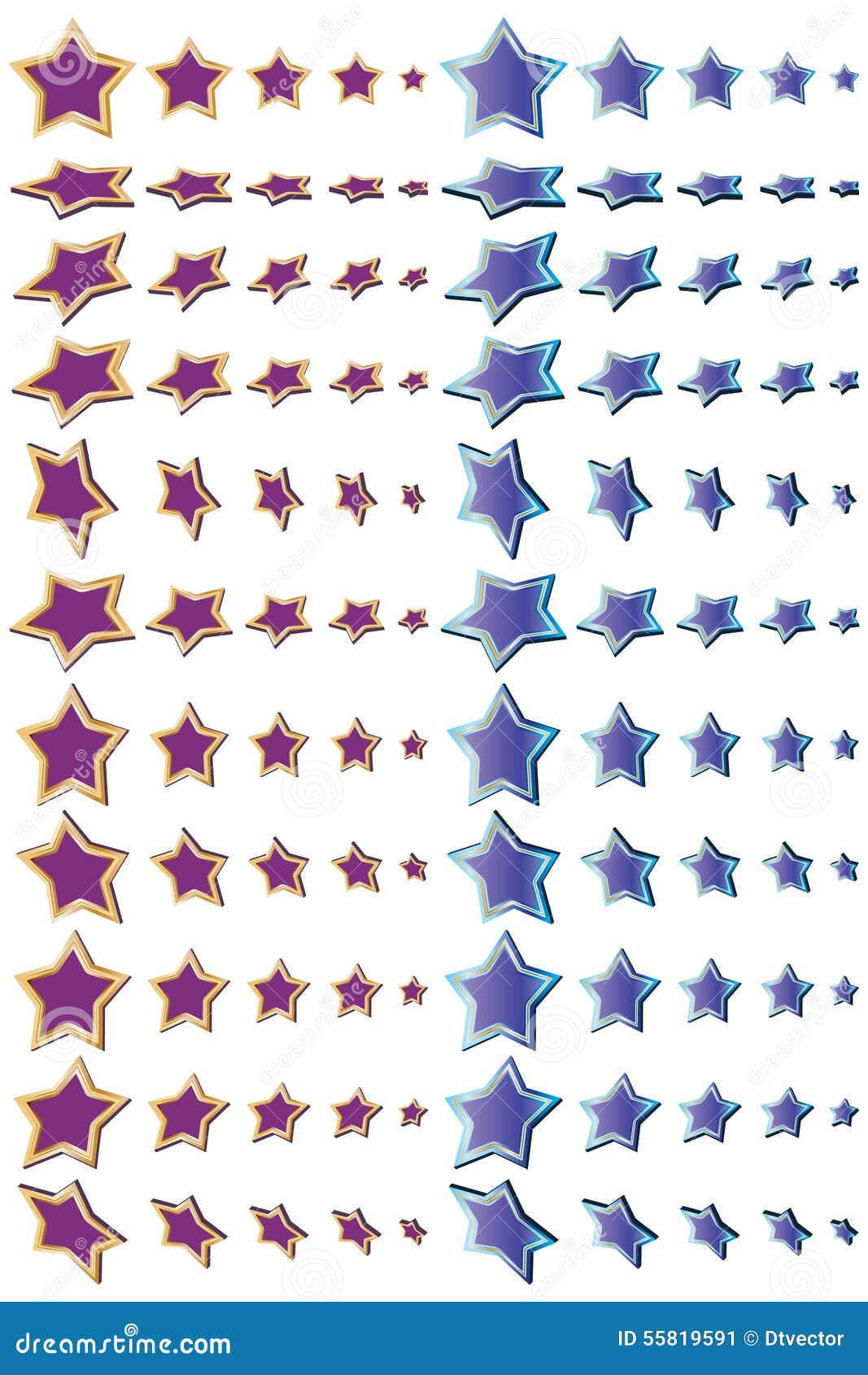 Star dimension decor stock vector. Illustration of creative - 55819591