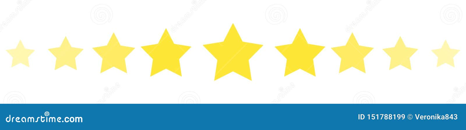 Star Divider Set. Christmas Symbol Border Collection. Golden, Black ...