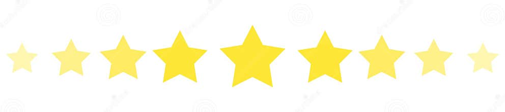 Star Divider. Vector Illustration Stock Vector - Illustration of border ...