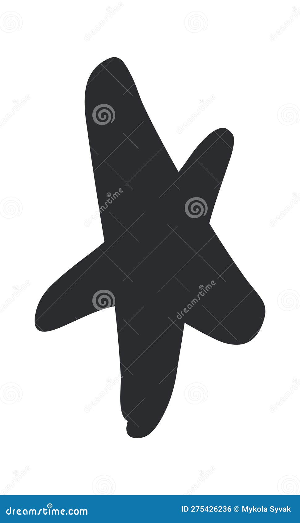 Star Drawing Icon stock vector. Illustration of background - 275426236