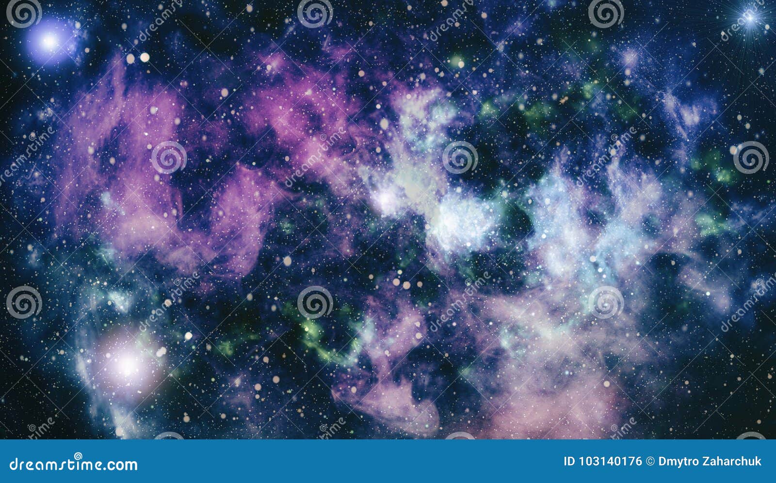 Star Dust and Pixie Dust Glitter Space Backdrop. Space Stars and Planet ...