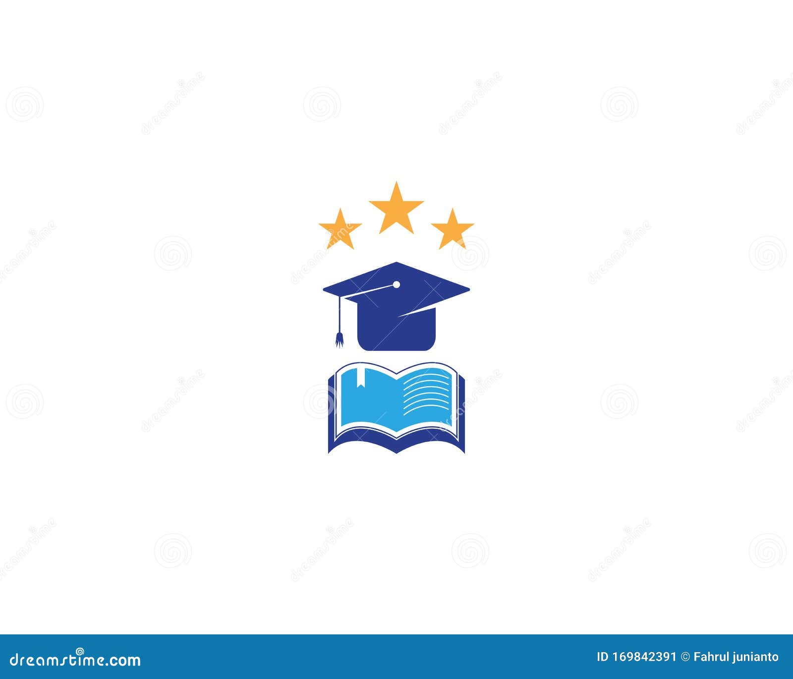 Star Education Logo Design Vector Stock Illustration - Illustration of ...