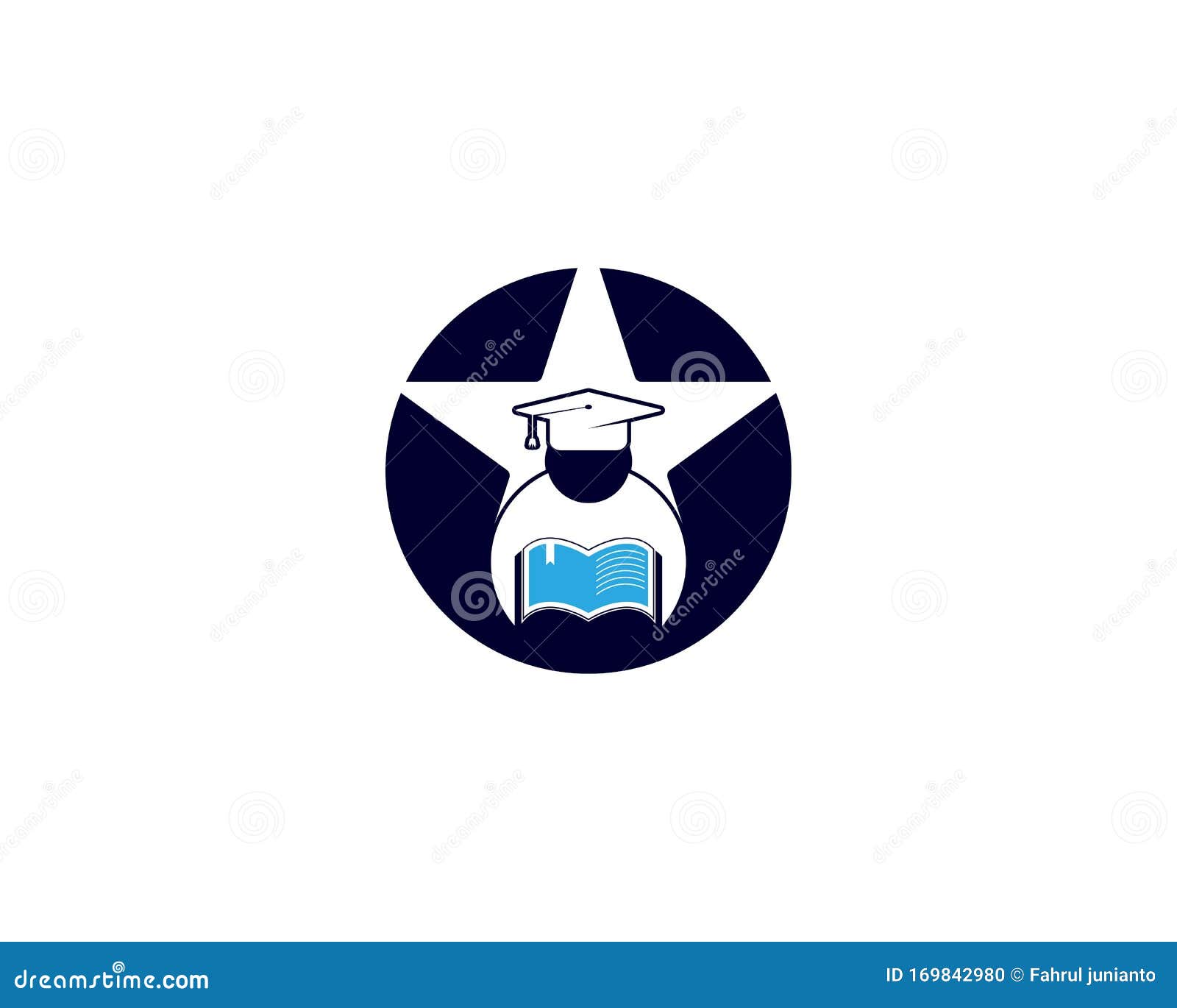 Star Education Logo Design Vector Stock Illustration - Illustration of ...