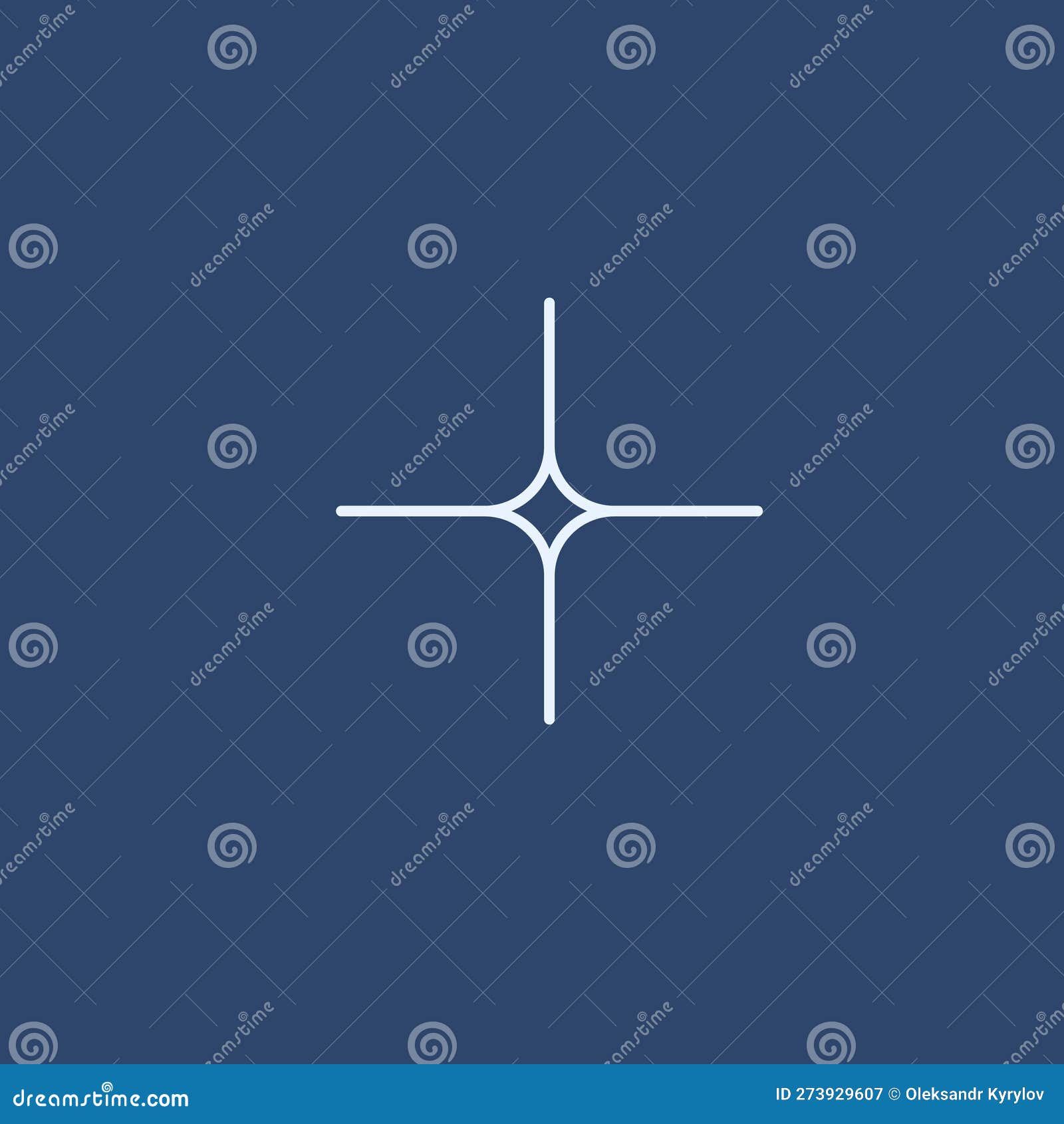 Star Element, Shine Star or Aim Icon. Stock Vector Illustration ...