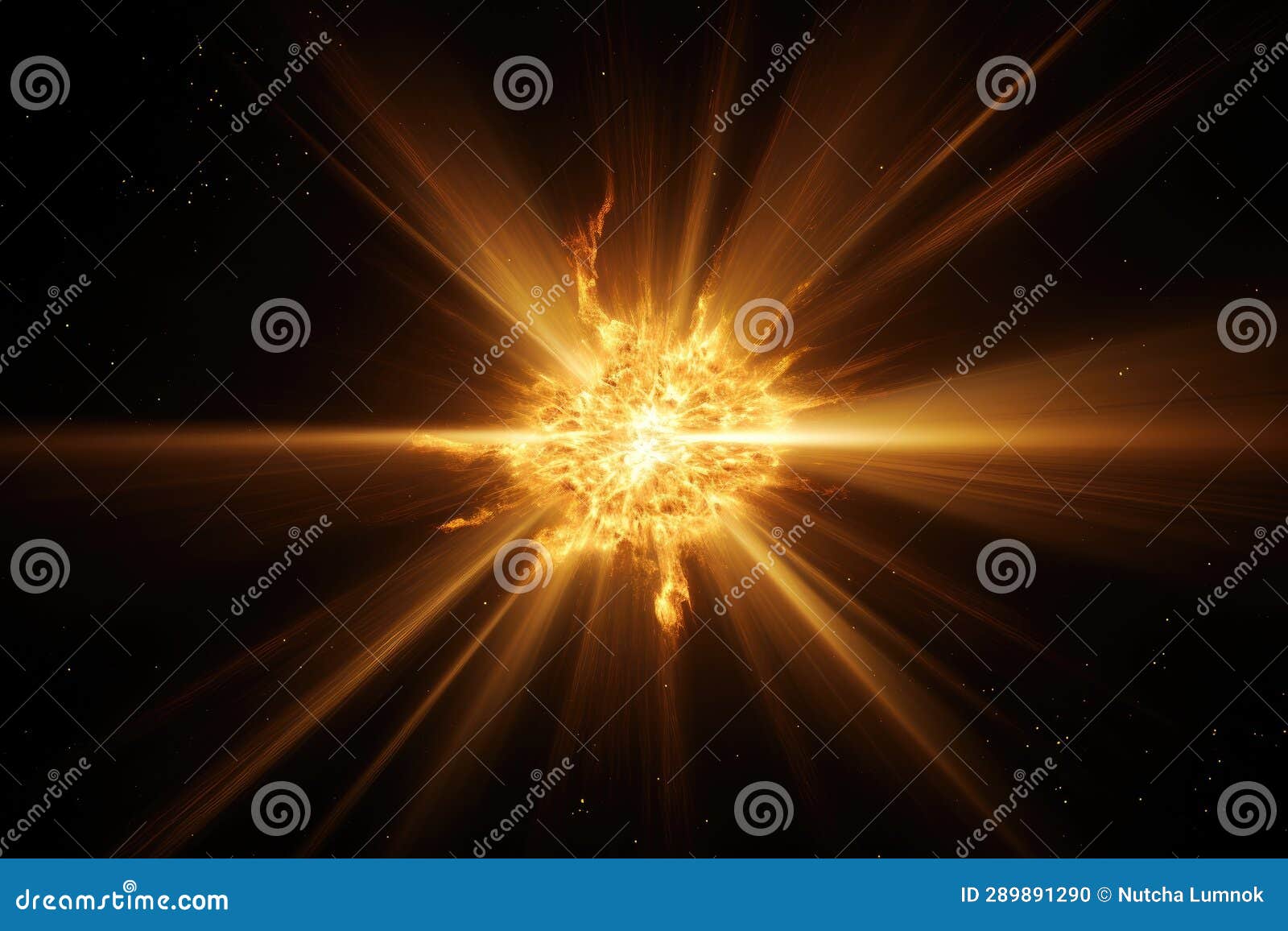 A Star Bursts into a Supernova, Signifying the Cyclical Rebirth of ...