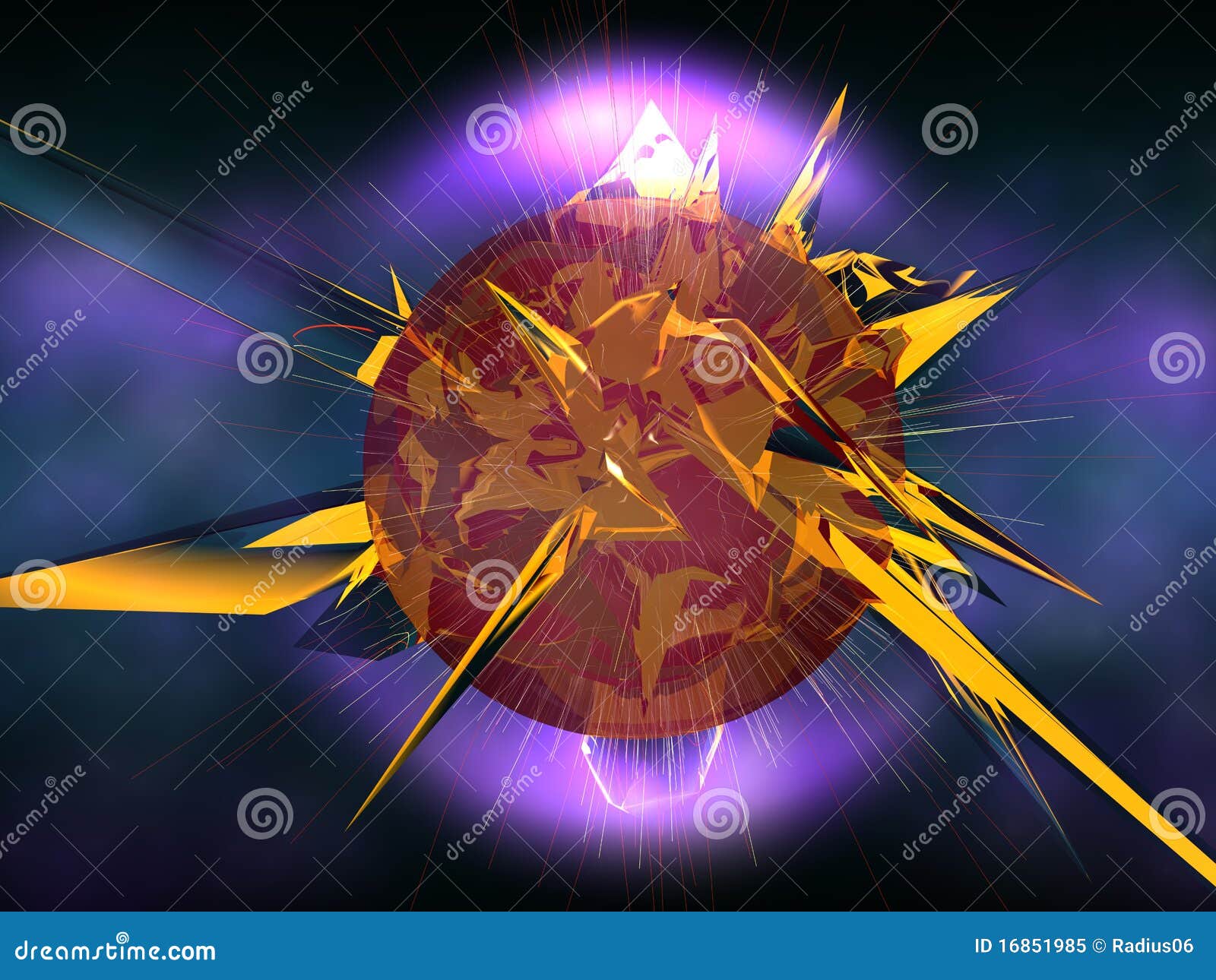 Star explosion stock illustration. Illustration of flare - 16851985