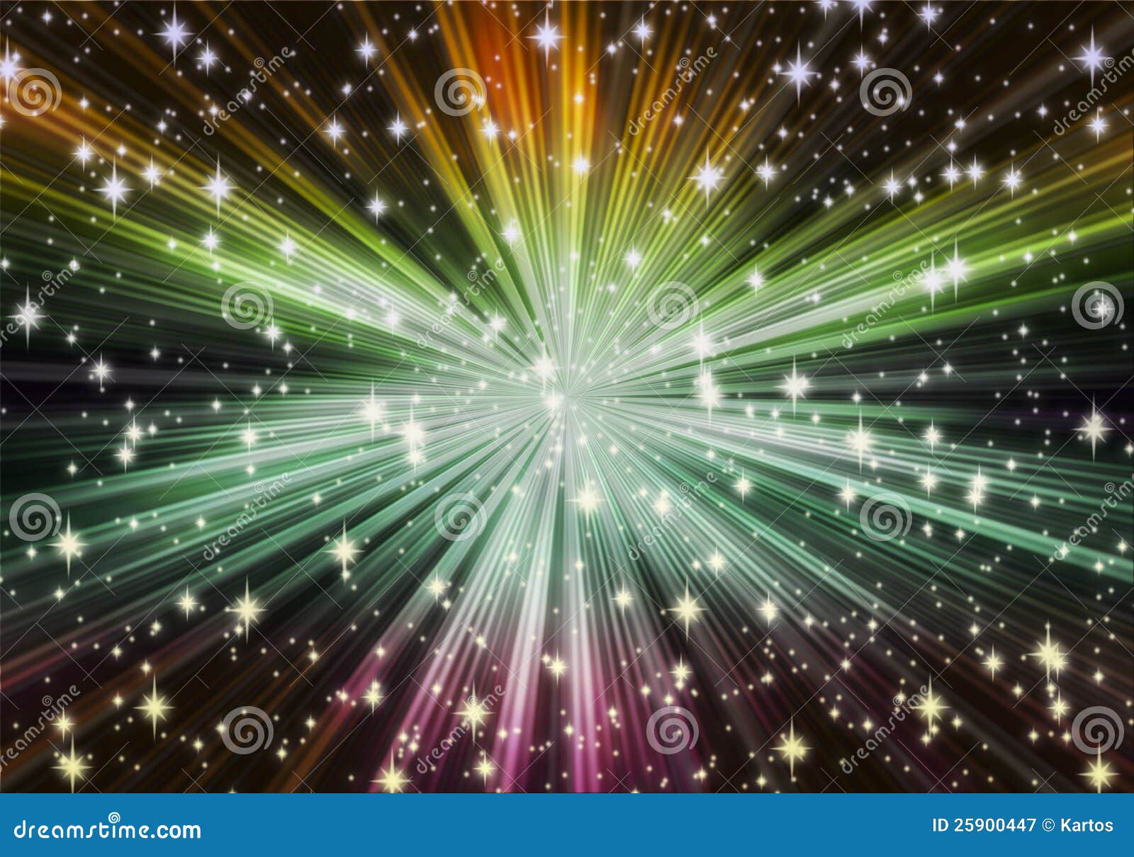 Star explosion stock illustration. Illustration of fiery - 25900447
