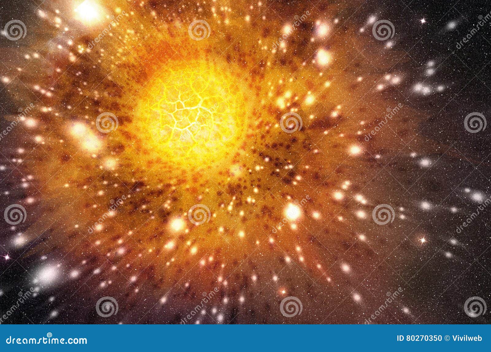 Star explosion stock illustration. Illustration of blaze - 80270350