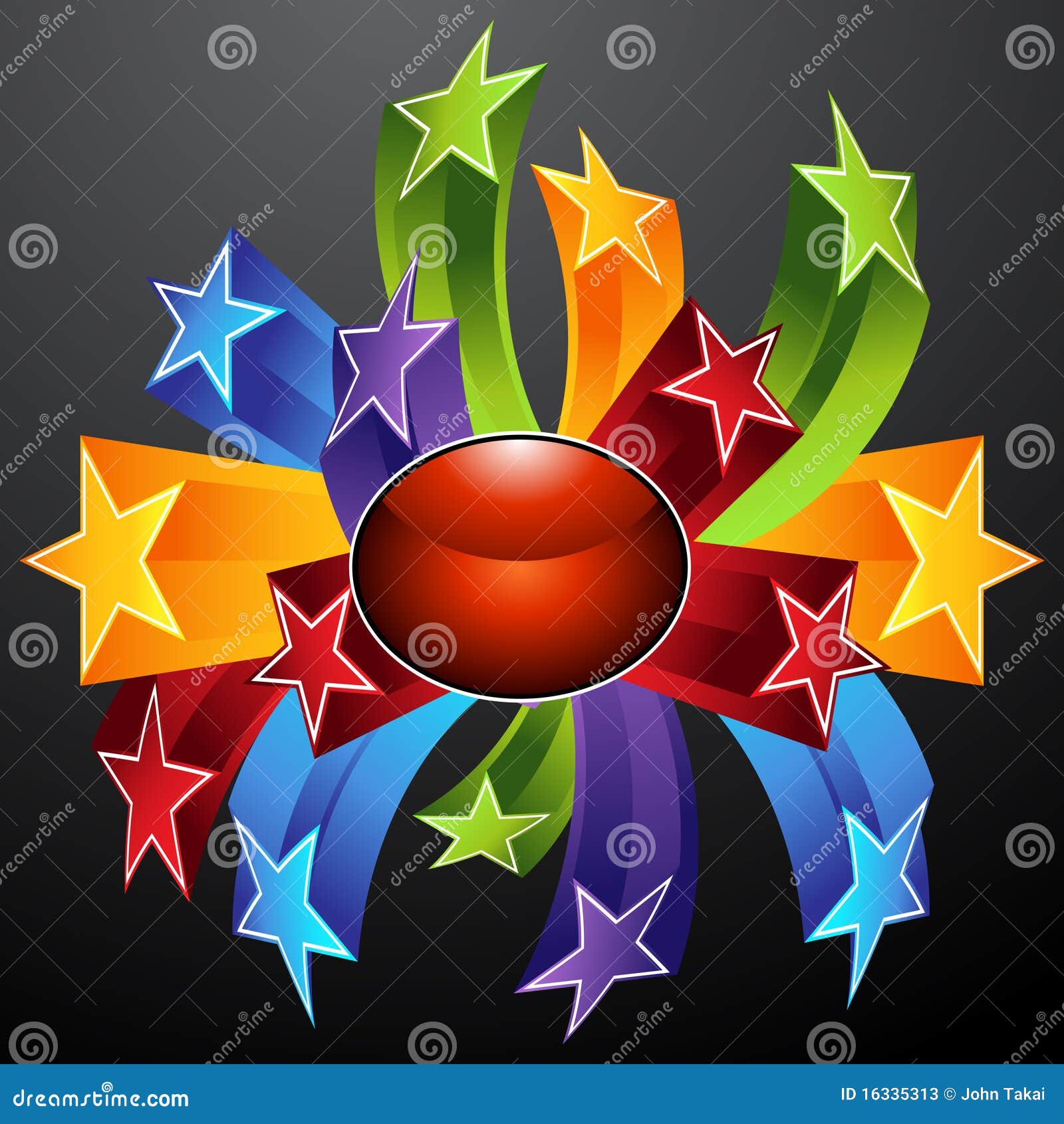 Star Explosion Royalty-Free Stock Photo | CartoonDealer.com #19545207