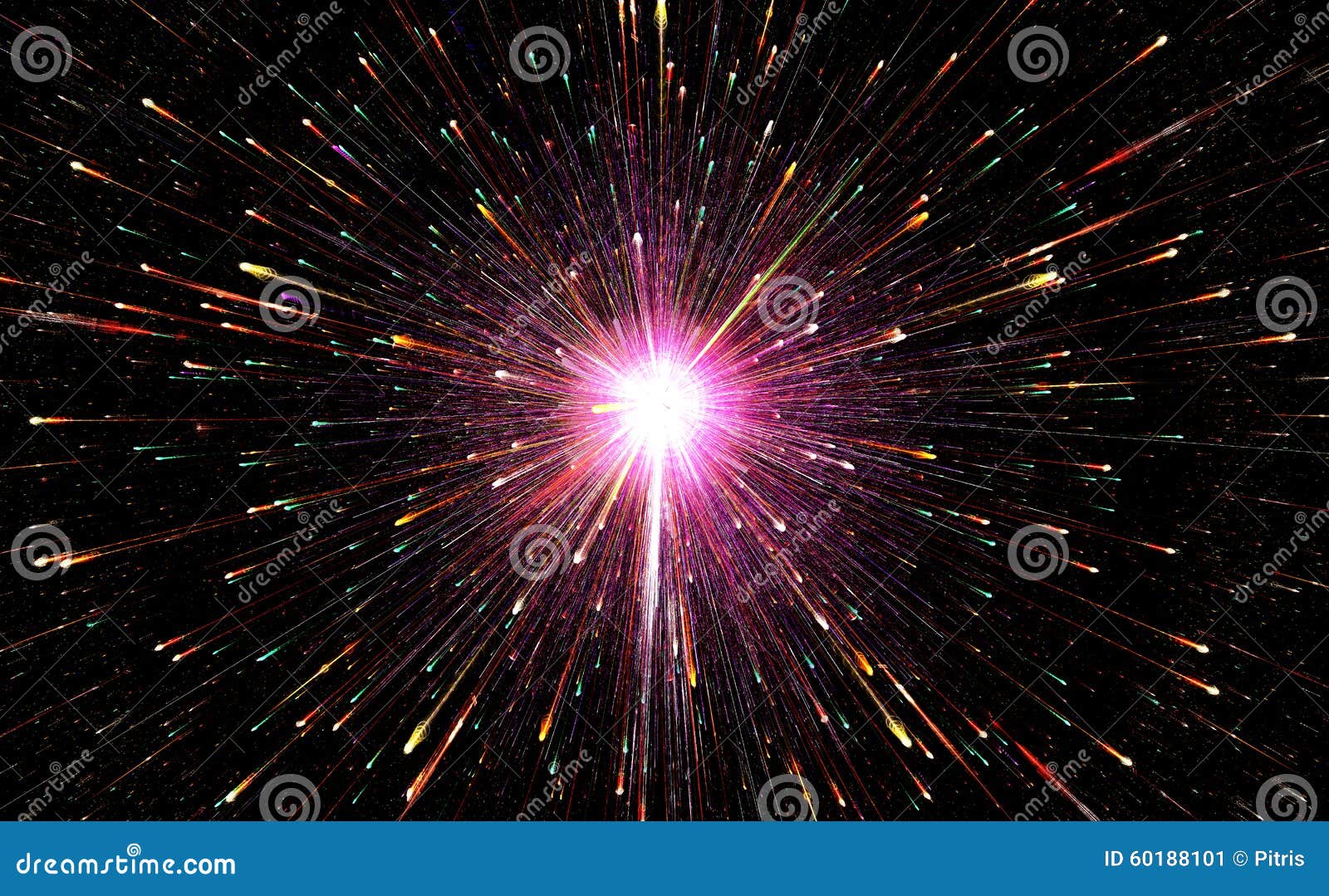 Star explosion stock illustration. Illustration of black - 60188101