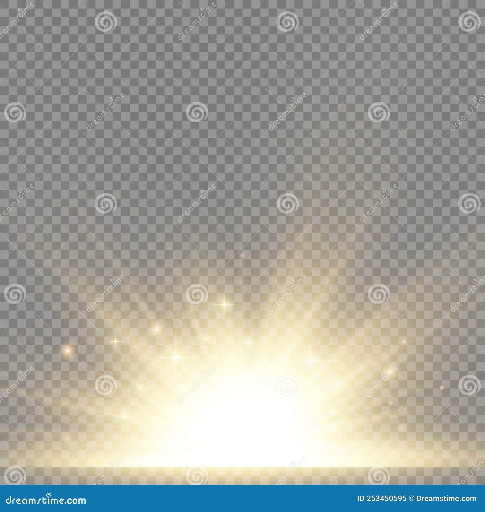 Star Explosion, Yellow Glow Lights Sun Rays. Stock Vector ...