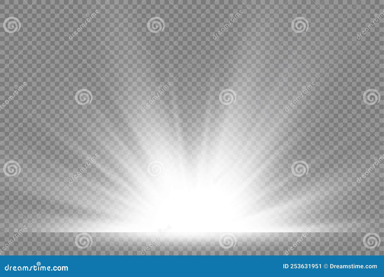 Star Explosion, White Glow Lights Sun Rays. Stock Vector - Illustration ...