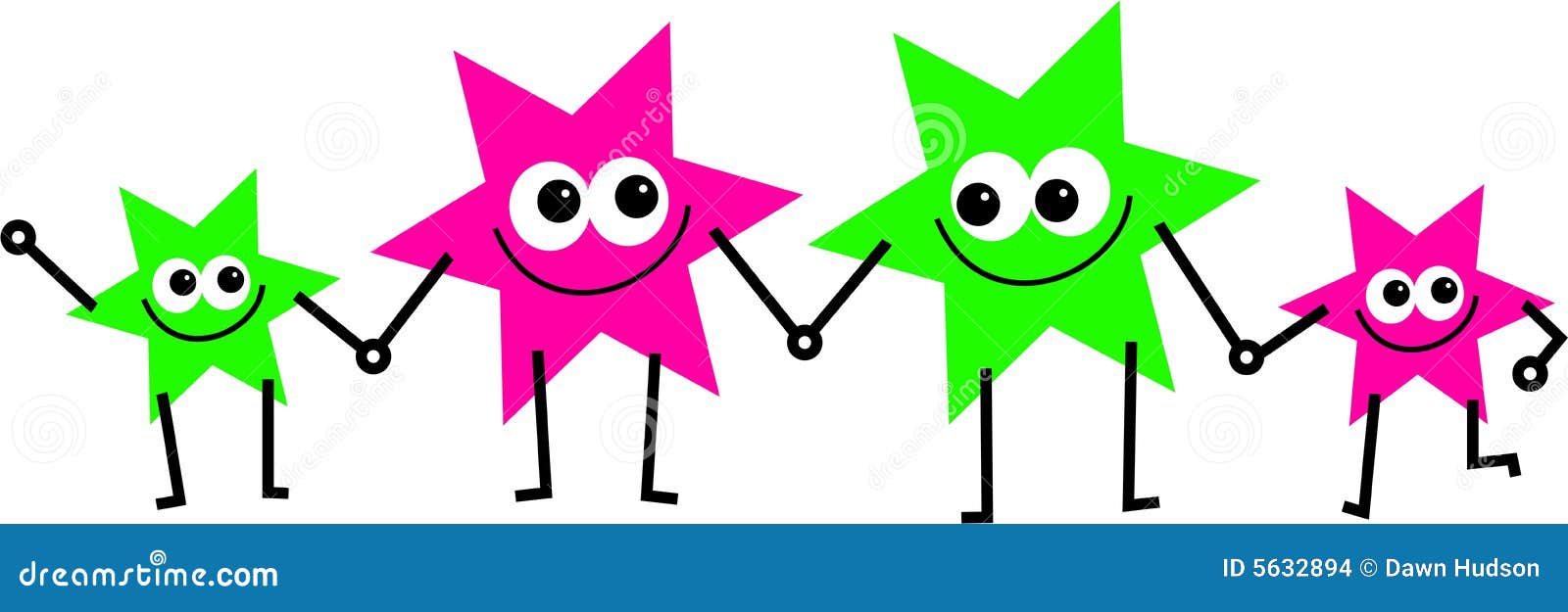Star family stock illustration. Illustration of isolated - 5632894