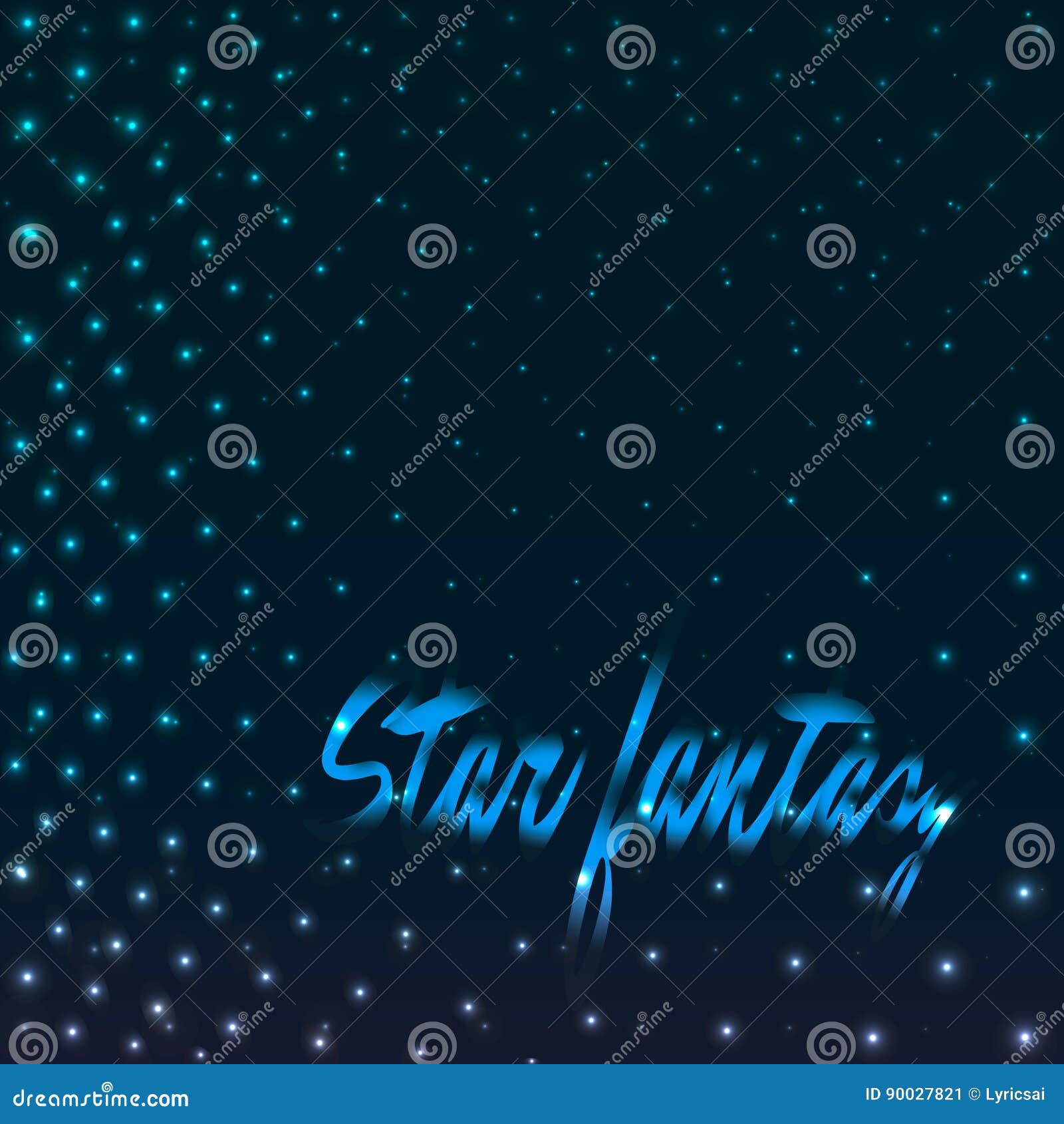 Star fantasy, dotted stock vector. Illustration of abstract - 90027821