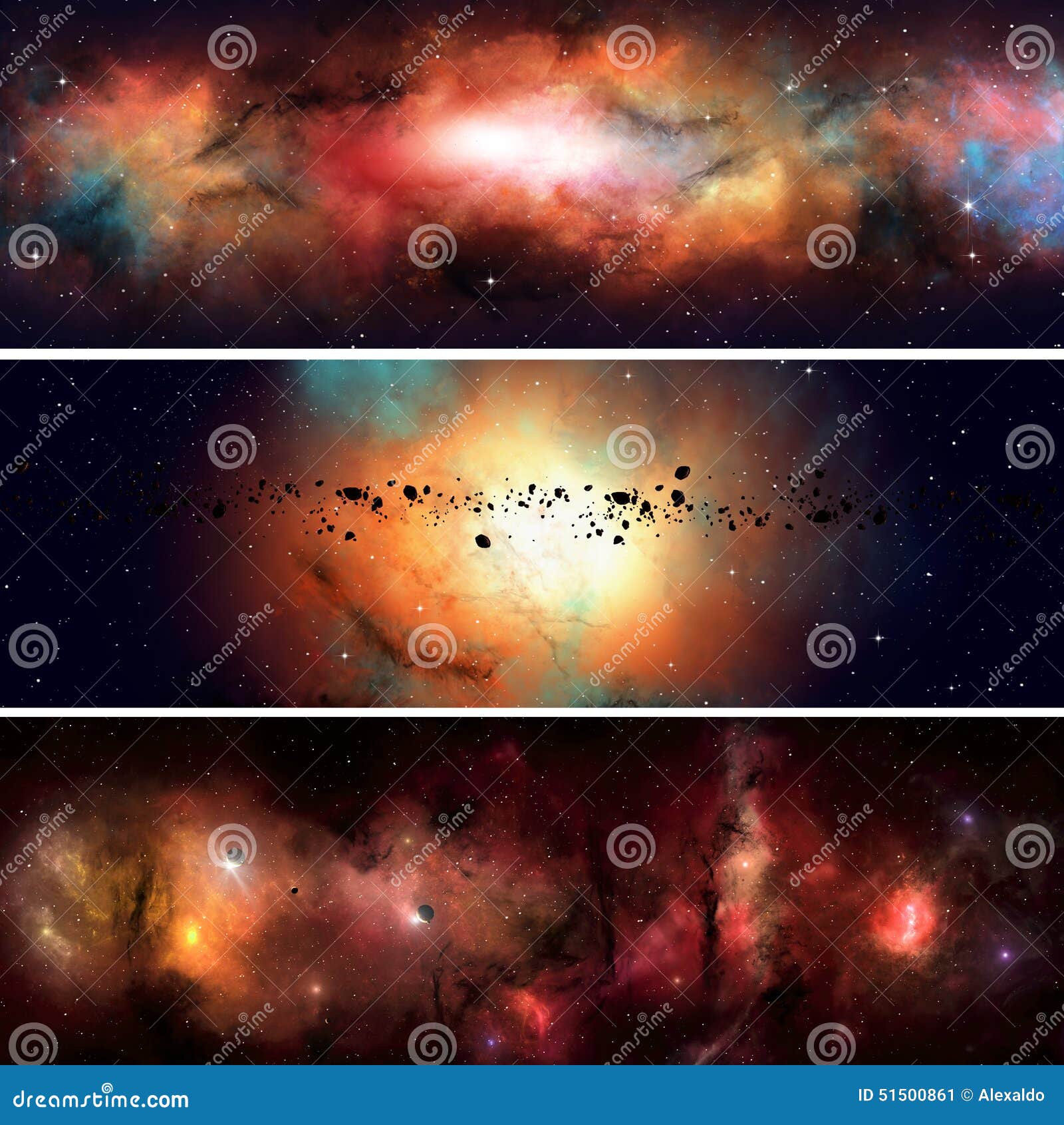 Star Field Banners stock illustration. Illustration of field - 51500861