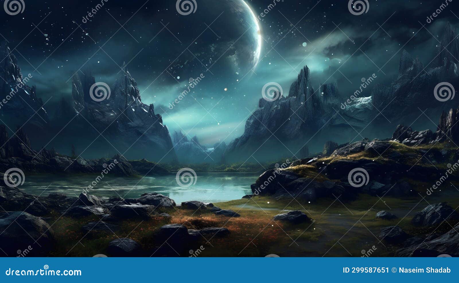 Star Field Environment stock image. Image of star, environme - 299587651
