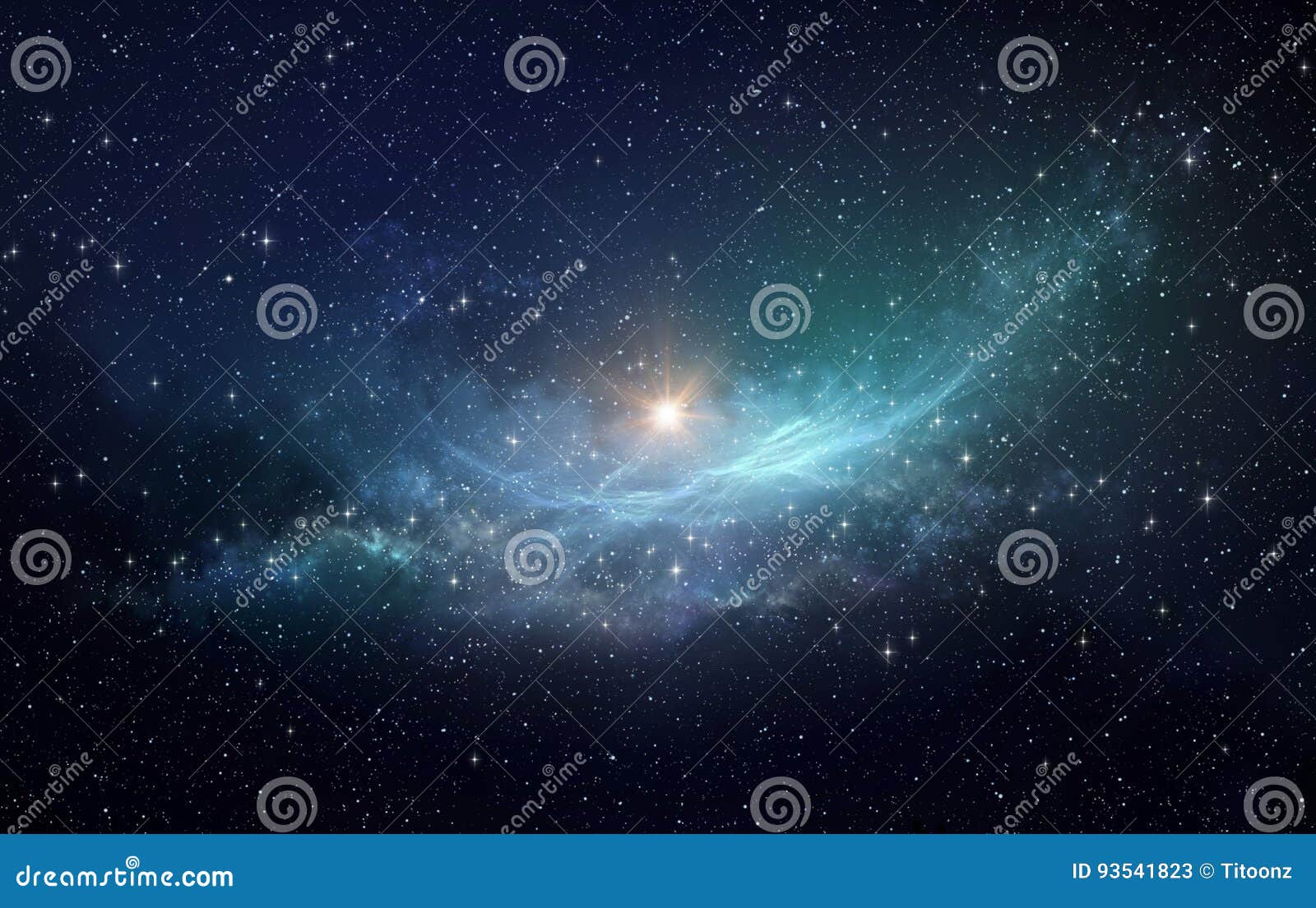 High Resolution Galaxy Nebula