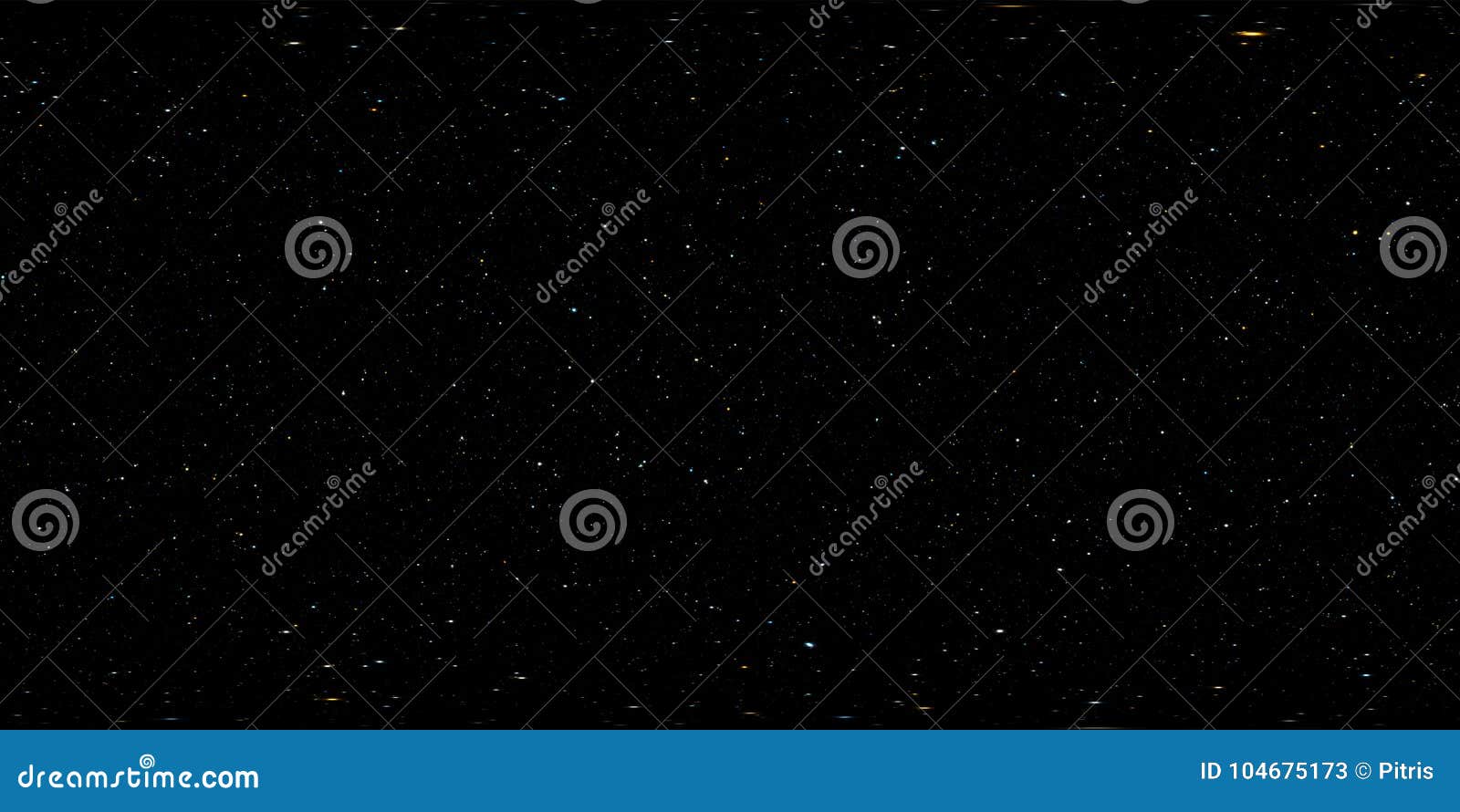 Star Field Panorama, Environment 360Â° HDRI Map Medium Density ...