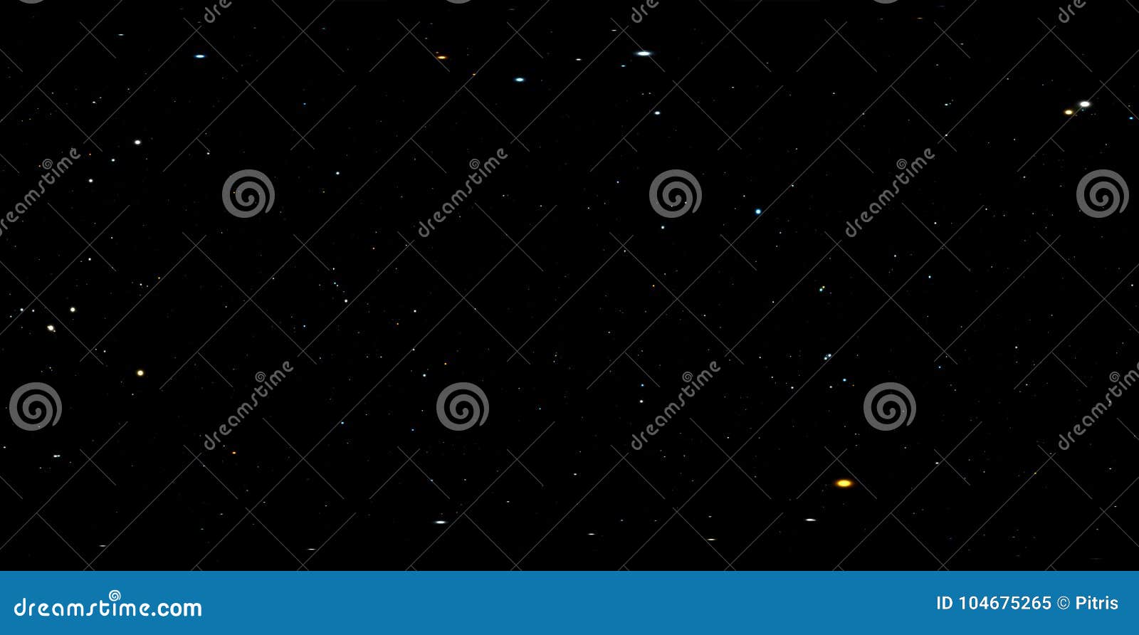 Star Field Panorama, Environment 360Â° HDRI Map Small Density ...