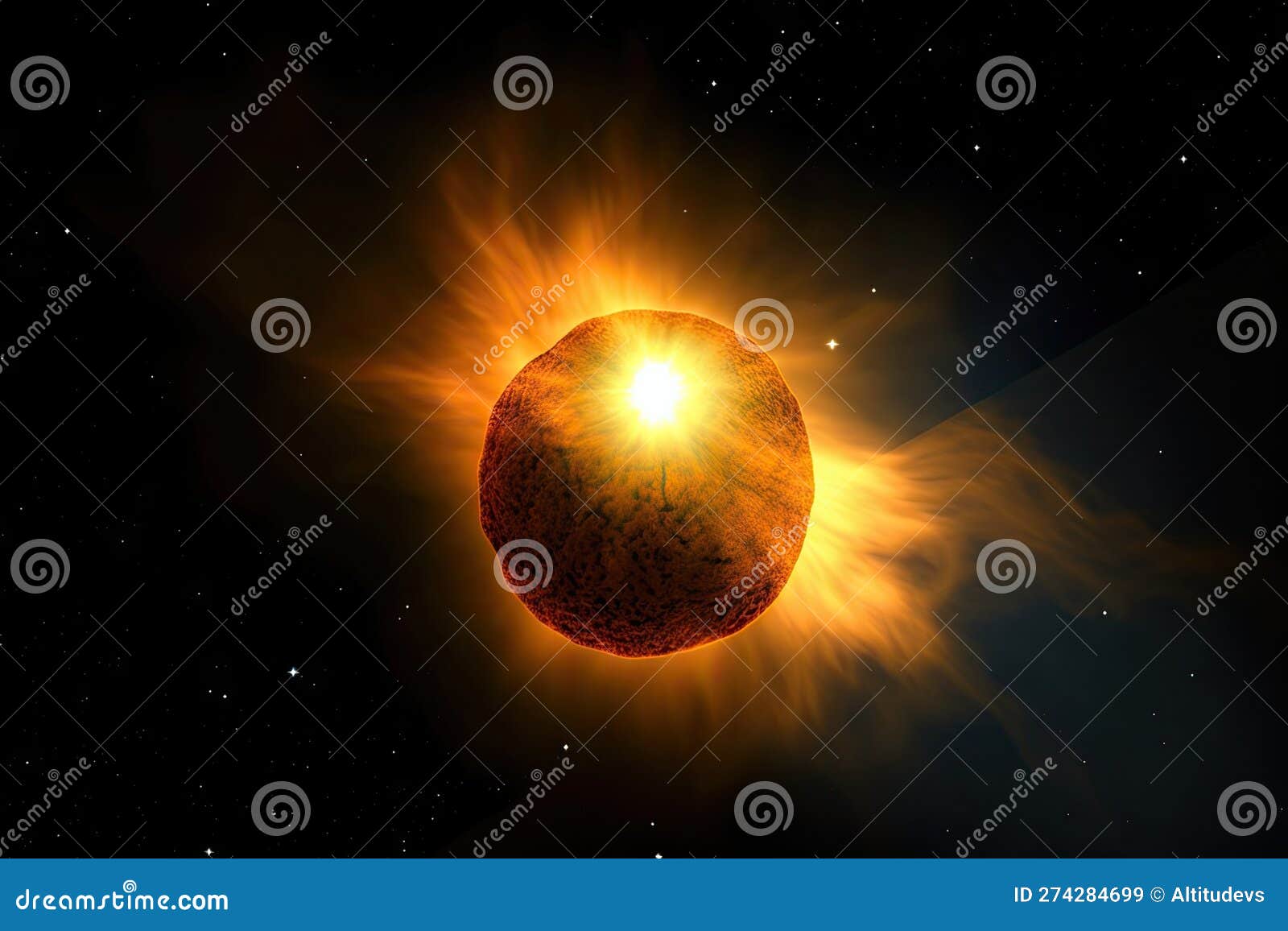 Star in the Final Stages of Its Birth, with a Protoplanetary Disk and ...