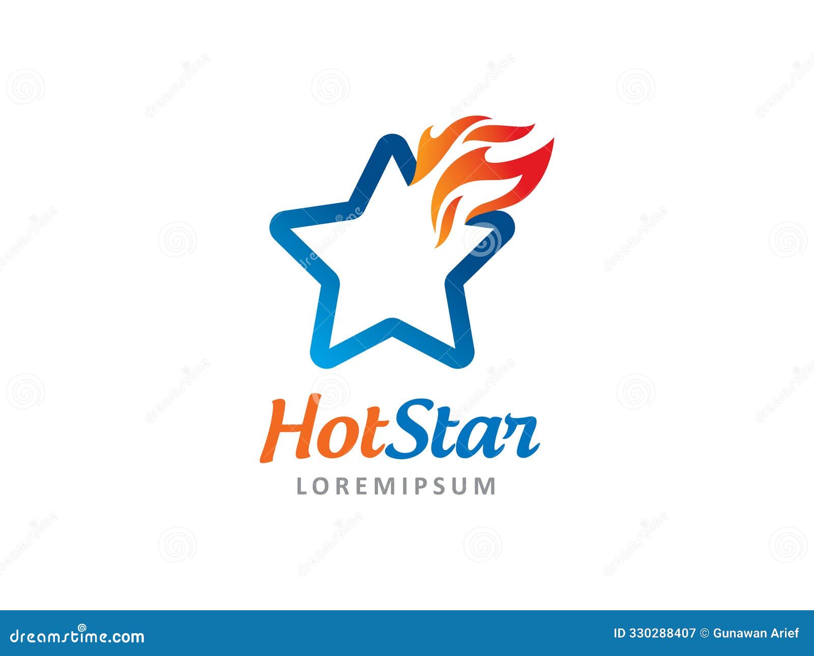 Star and Fire Logo Symbol or Icon Template Stock Vector - Illustration ...