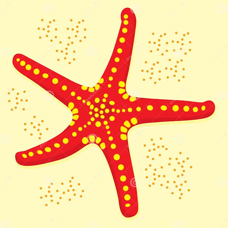 Star fish stock vector. Illustration of style, artistic - 7204472