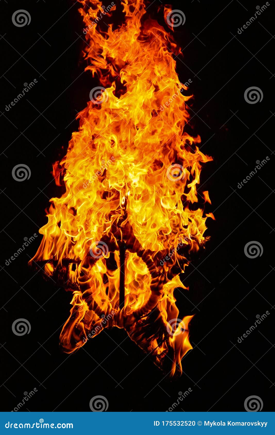 Star Flame stock photo. Image of space, holiday, power - 175532520