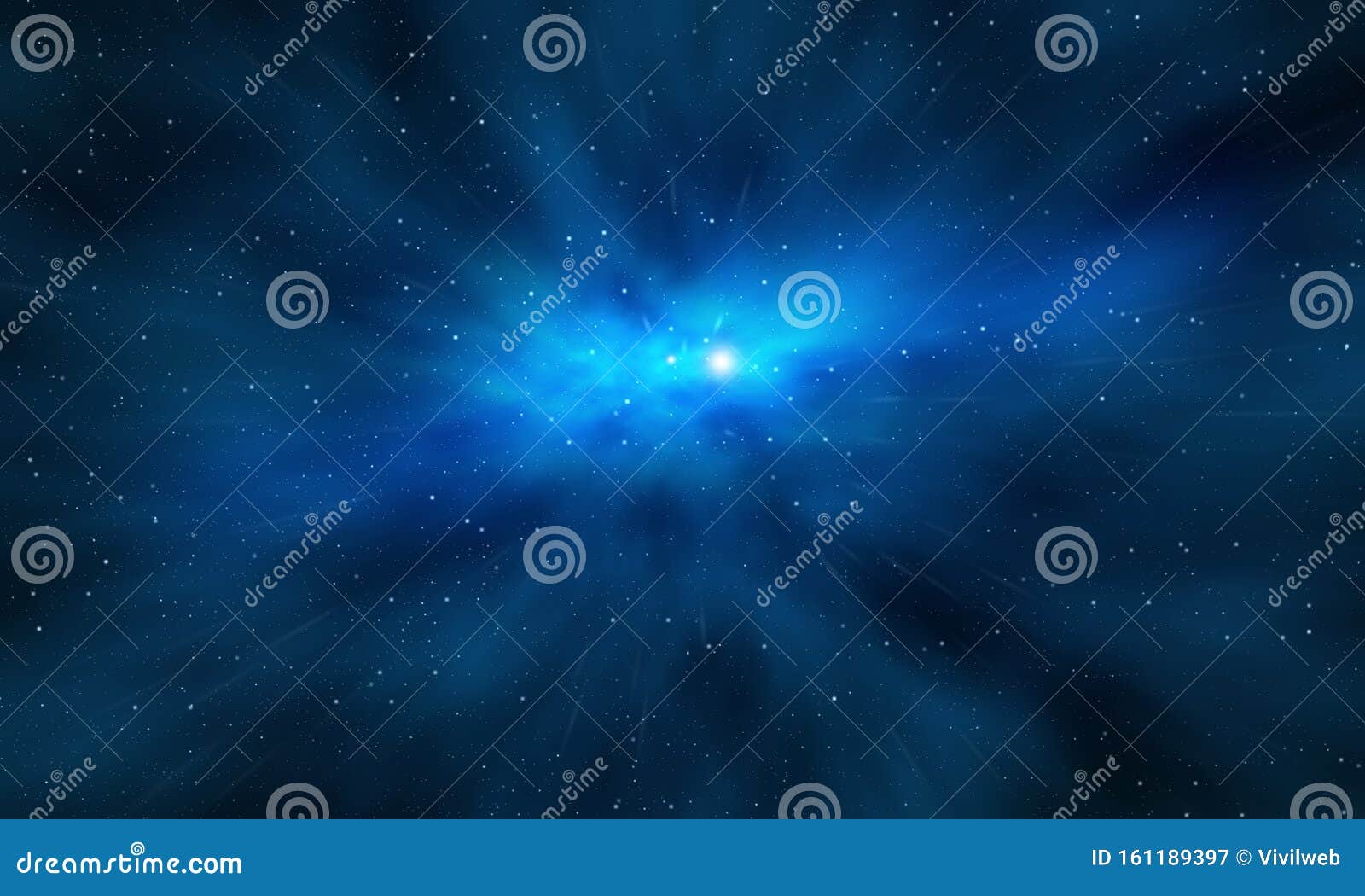 Star Flare in the Deep Space Stock Image - Image of abstract, heaven ...