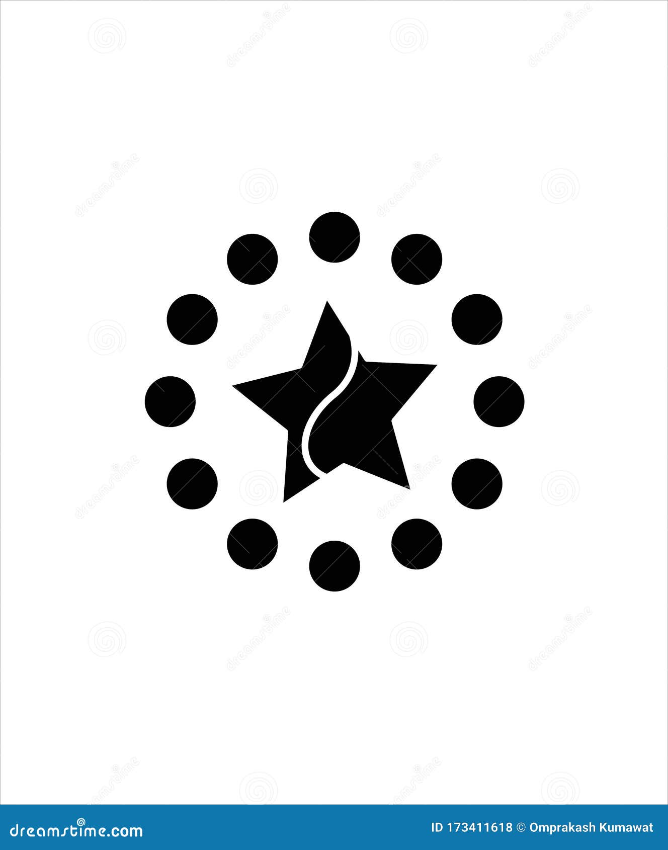 Star Flat Design Icon,vector Best Illustration Design Icon,star Rating ...