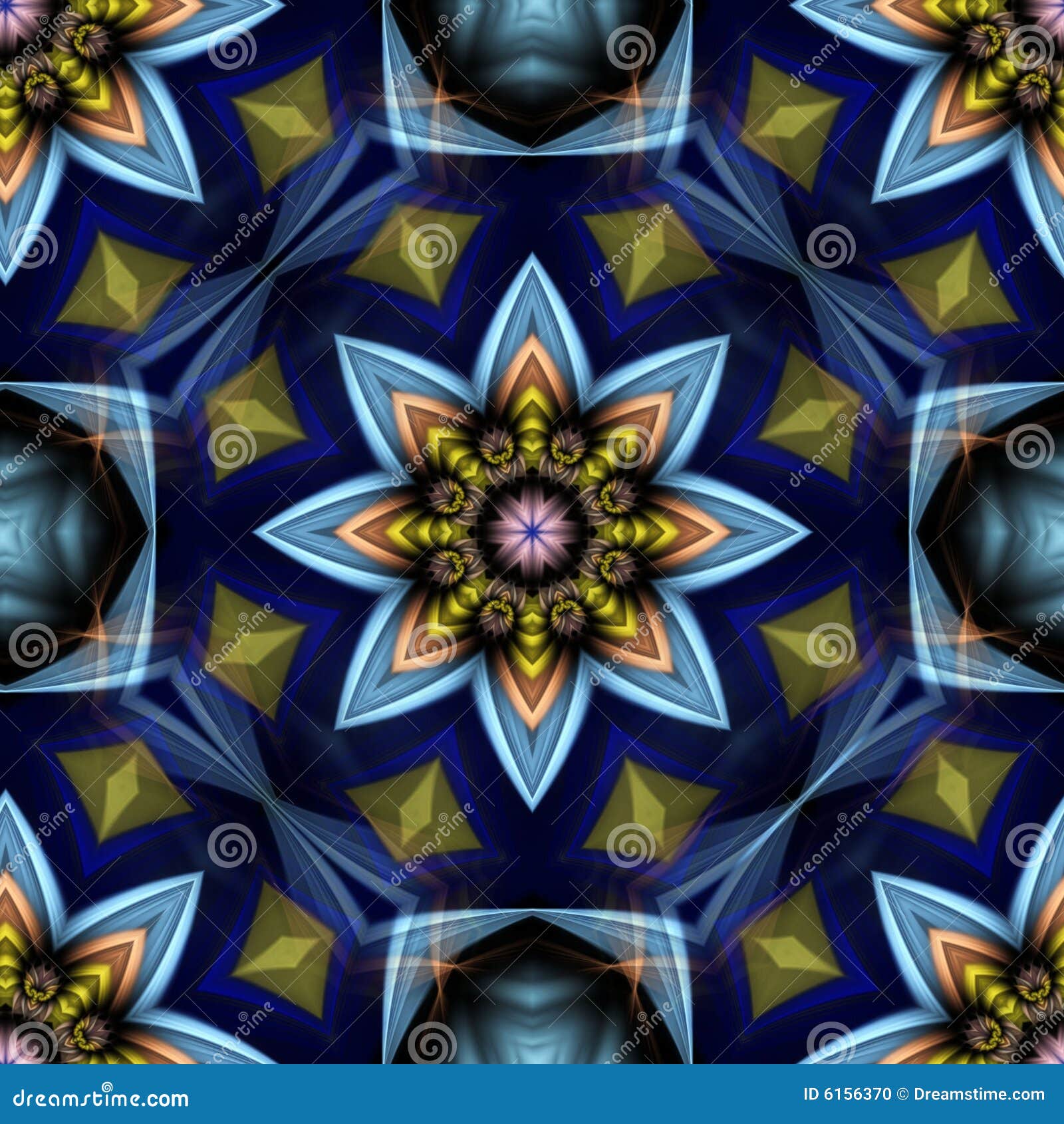 Star Flower Abstract stock illustration. Illustration of graphic - 6156370