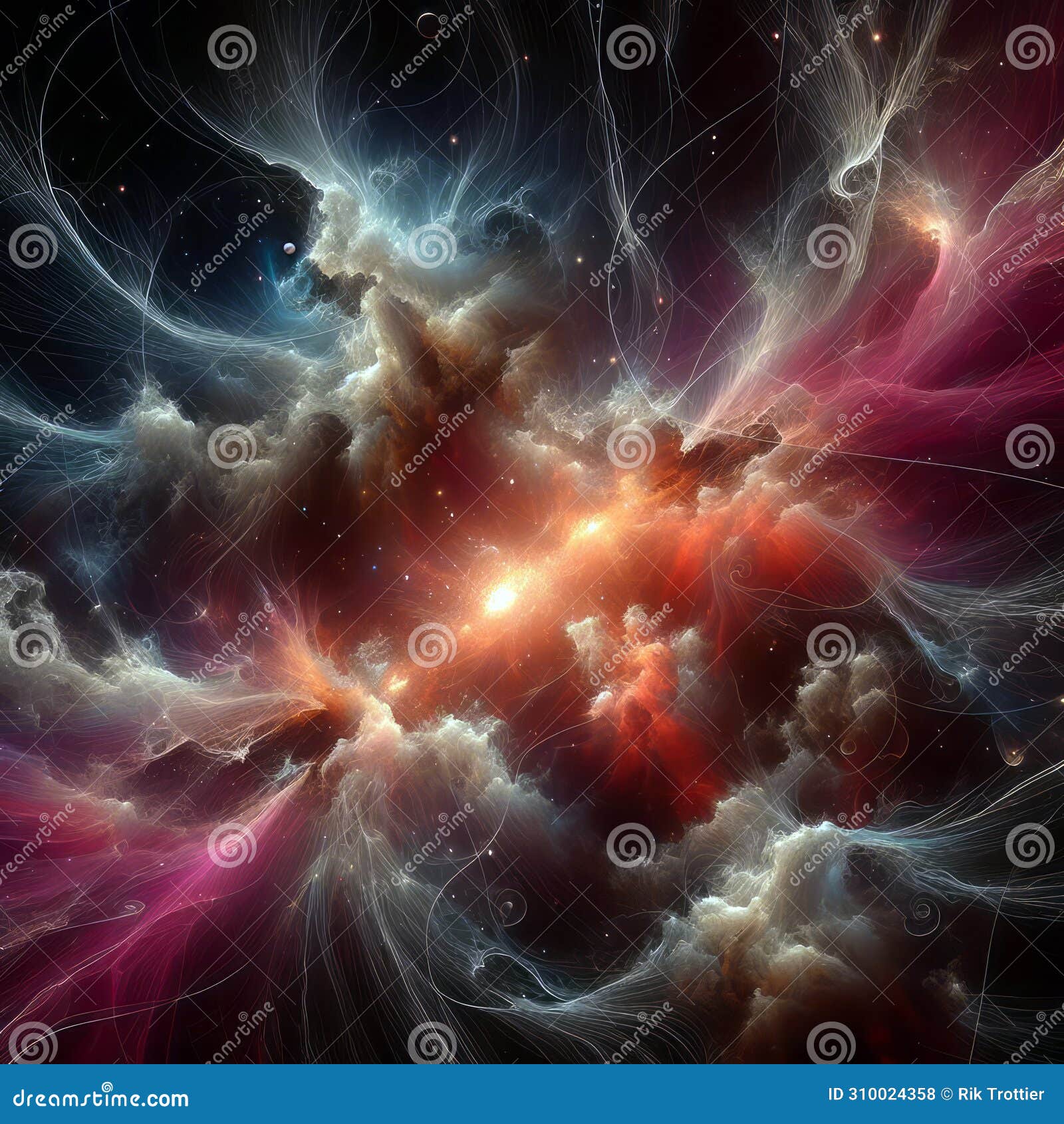 Star Formation Area of Space Stock Illustration - Illustration of ...