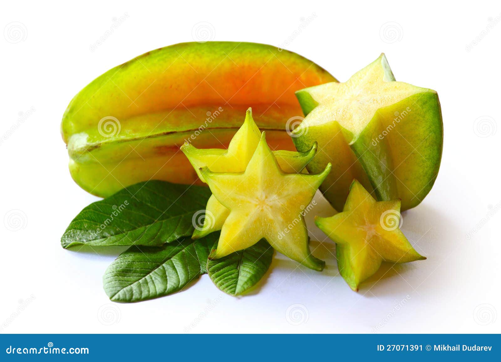 Star Fruit Cycle Which Is Formed Into A Star Royalty-Free Stock ...