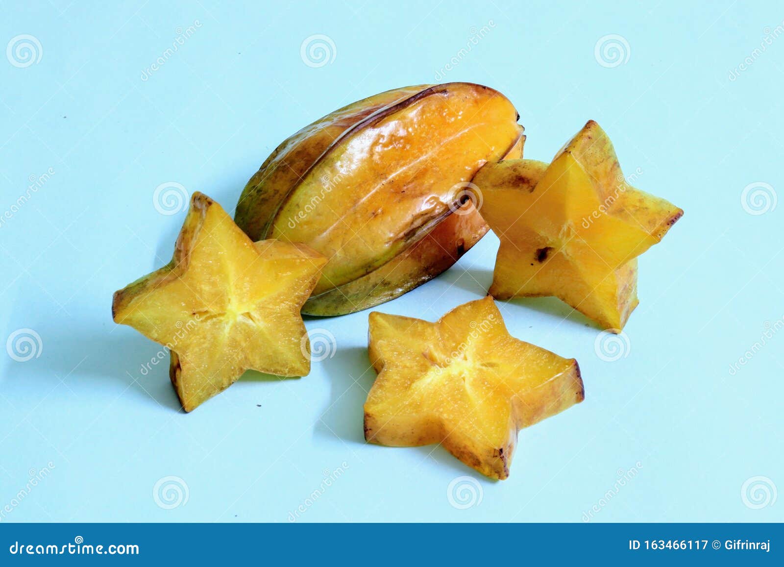 Cut Star Fruit