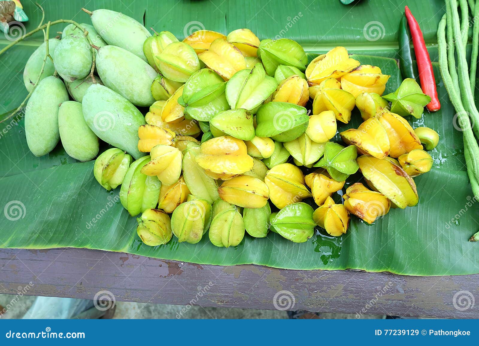 Star fruit and mango stock image. Image of health, fruit - 77239129