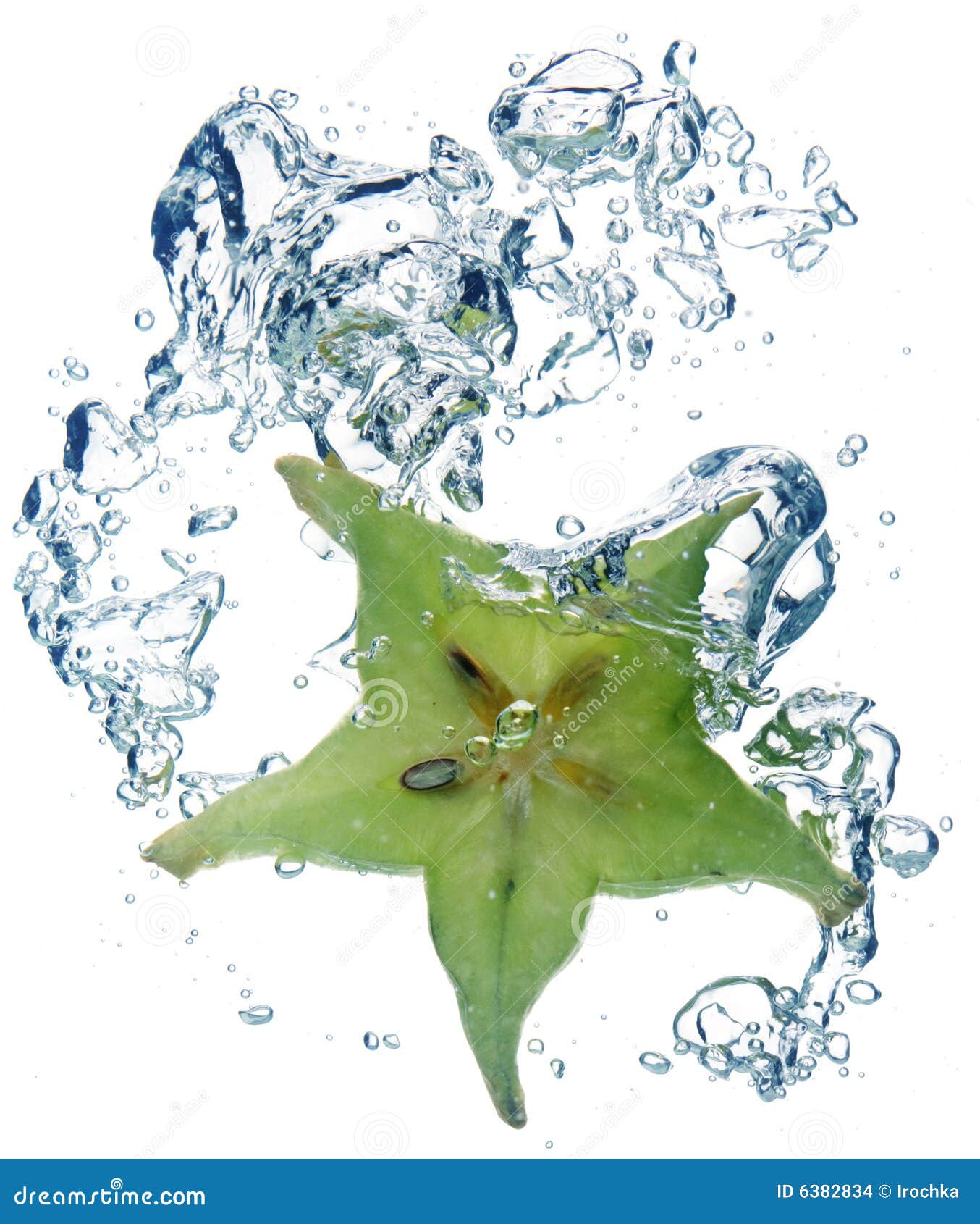 Star Fruit in water stock photo. Image of star, nature - 6382834