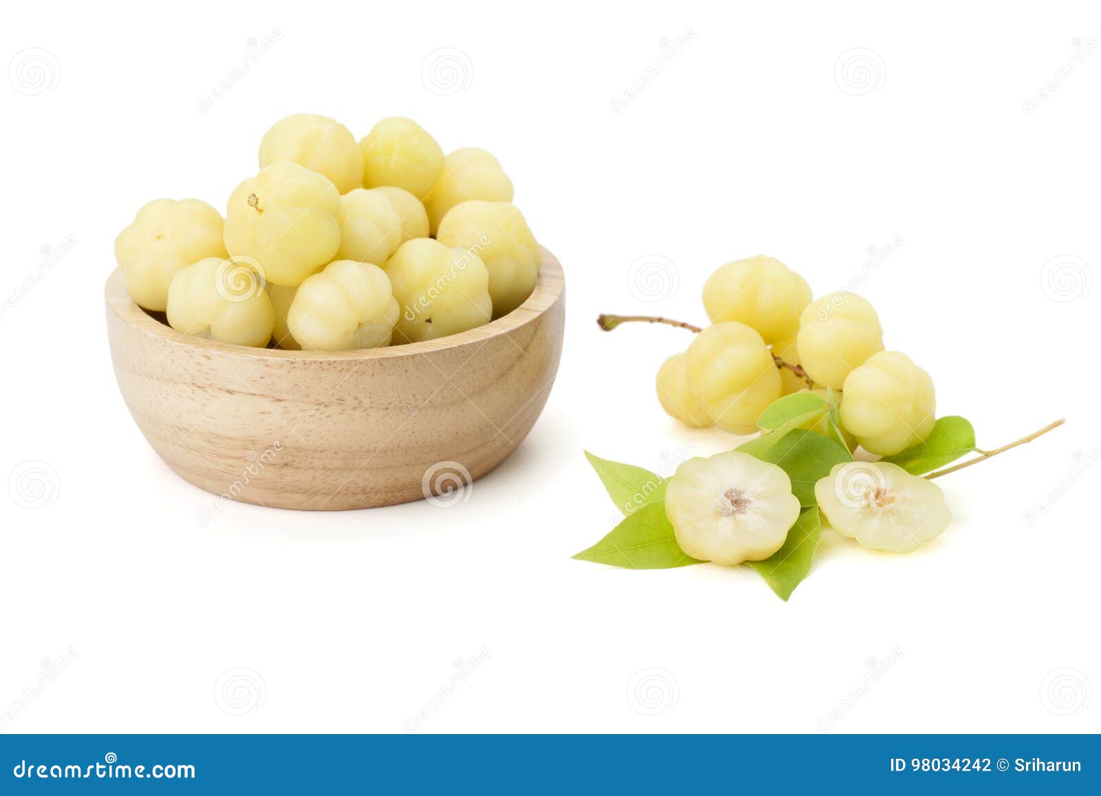Star Gooseberry Fruit. Phyllanthus Acidus, Known As The Otaheite ...