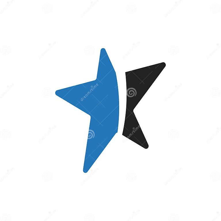 Star Graphic Design Template Vector Isolated Illustration Stock Vector ...
