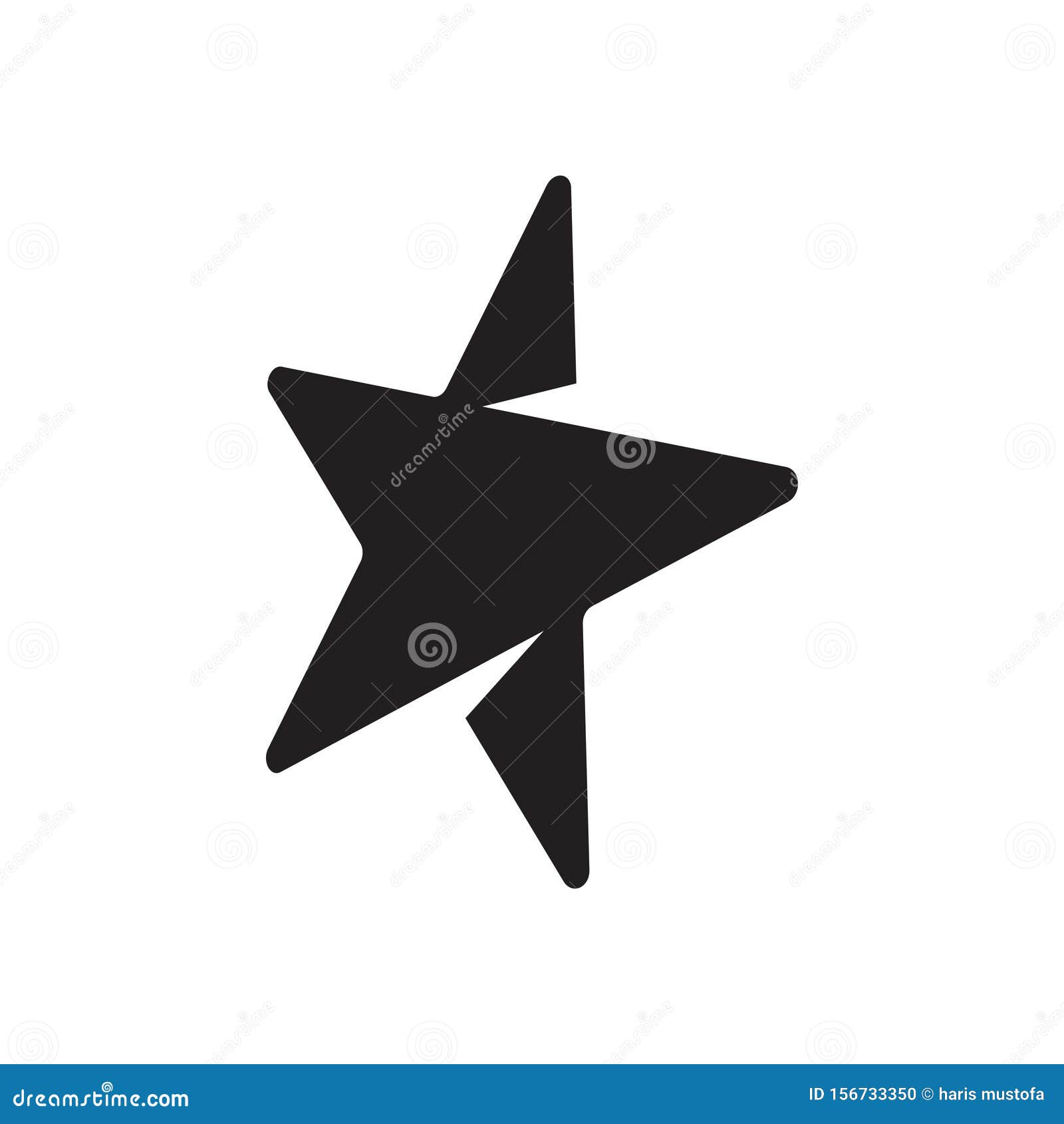 Star Graphic Design Template Vector Isolated Illustration Stock Vector ...