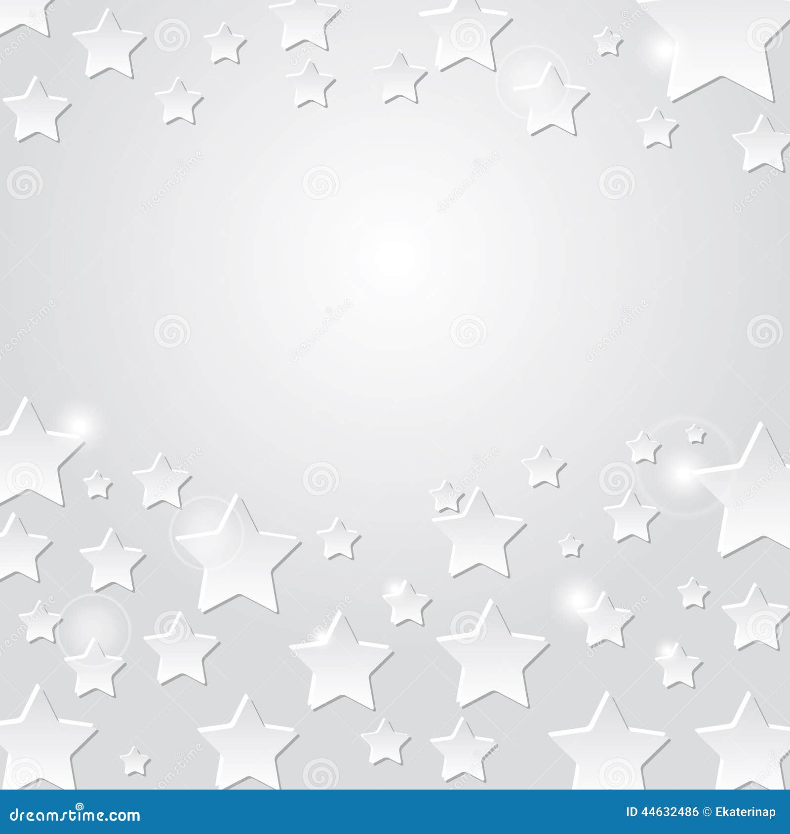 Star on a Gray Background Abstract Light Background. Vector ...