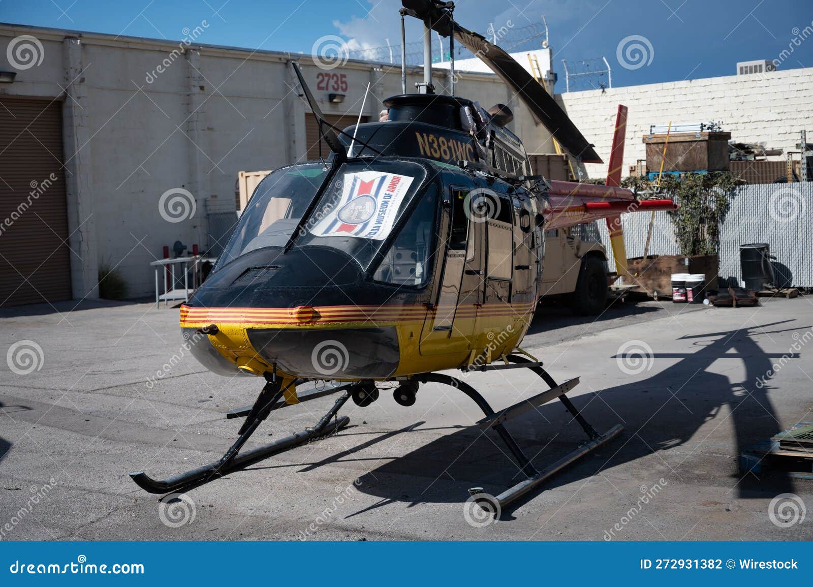 Star Helicopters in a Warehouse Setting Editorial Photography - Image ...