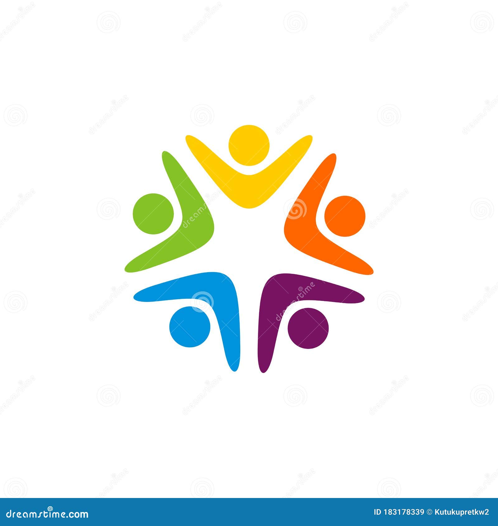 Star Human Shape Logo Template Illustration Design. Vector EPS 10 Stock ...