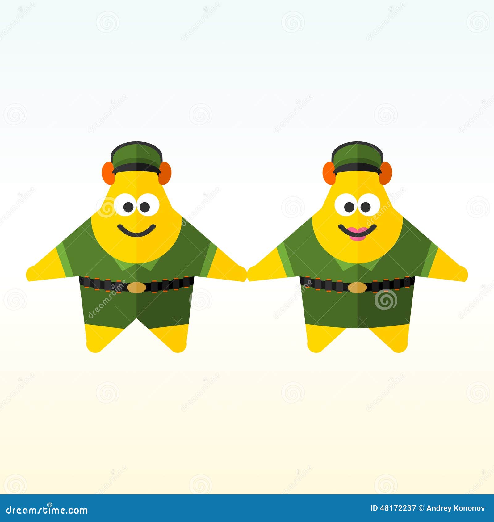 Star Hunter professionals stock vector. Illustration of fashion - 48172237