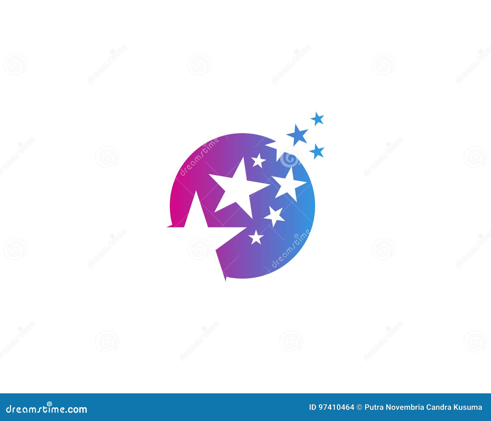 Star Icon Logo Design Element Stock Vector - Illustration of comet ...