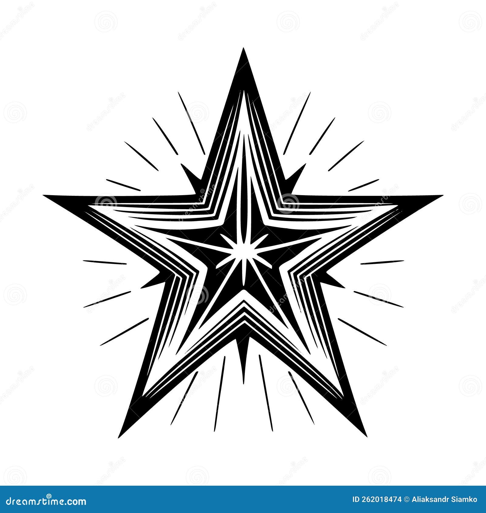 Star Icon Logo, Vector Illustration Stock Vector - Illustration of idea ...