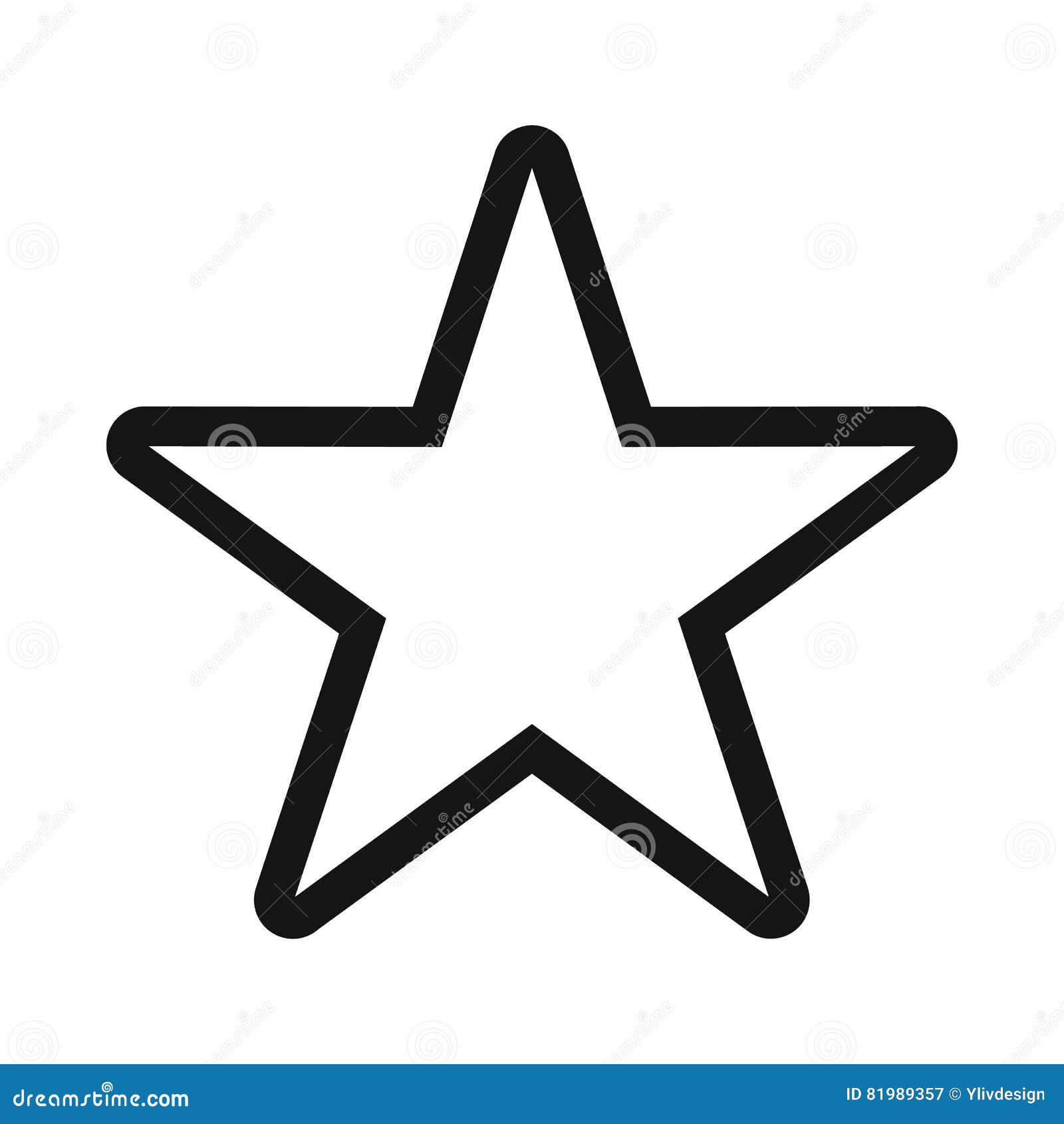 Star icon, simple style stock vector. Illustration of certificate ...